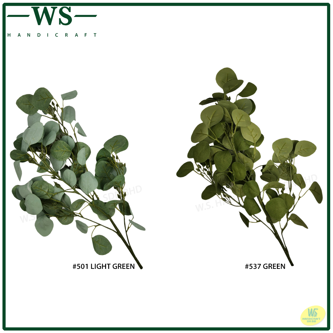 WSP570 Artificial Eucalyptus Leaves Fillers Artificial Flower Filler ...